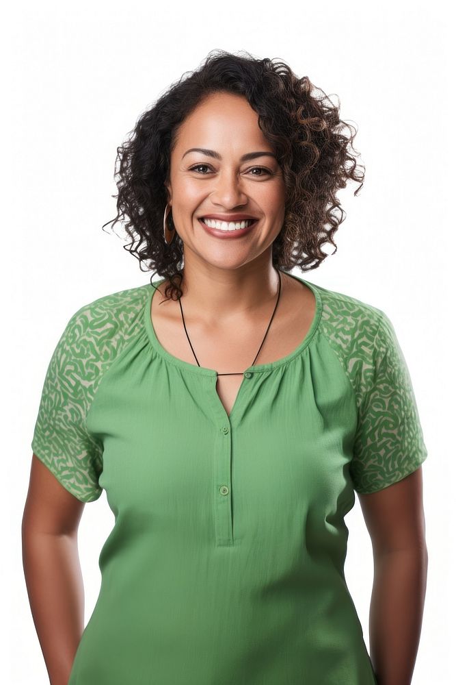 Smiling samoan woman sleeve smile | Free Photo - rawpixel