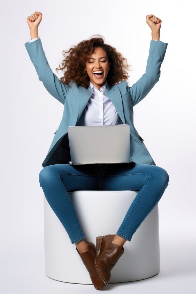 Success laptop computer portrait. | Free Photo - rawpixel