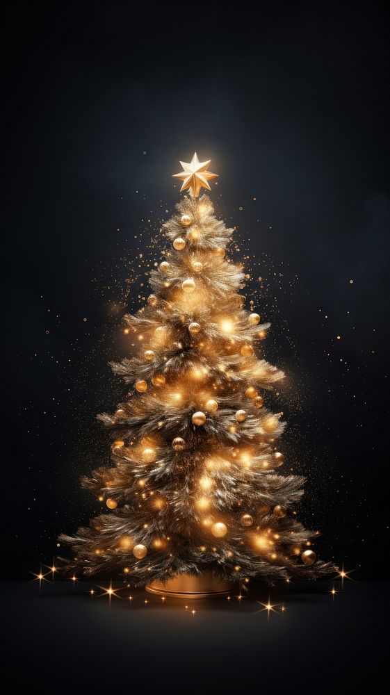 Light Christmas tree christmas night | Premium Photo - rawpixel