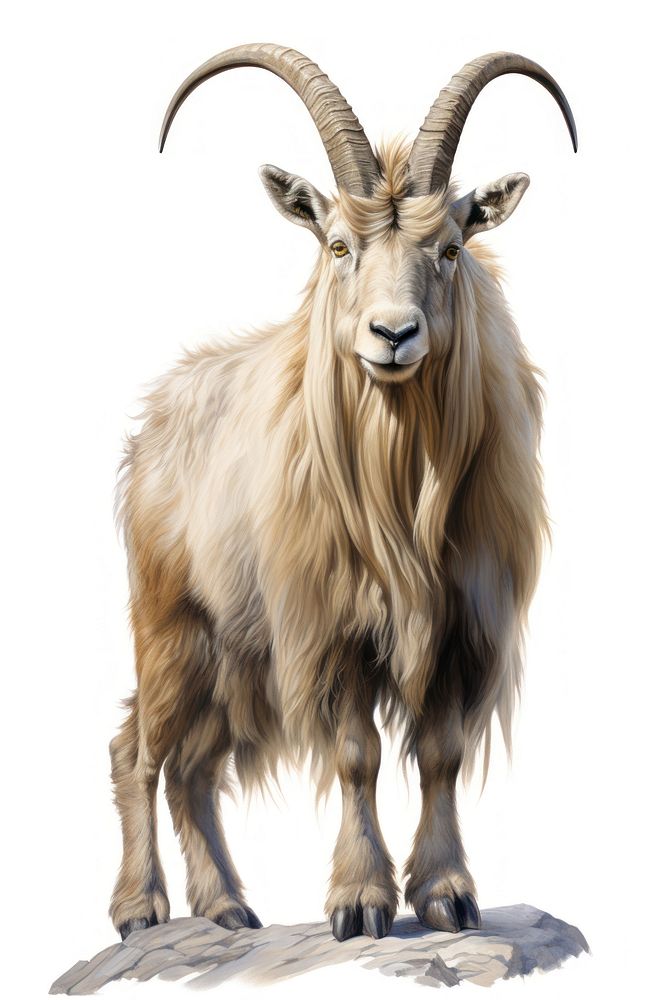 Markhor livestock wildlife animal. AI | Premium Photo - rawpixel