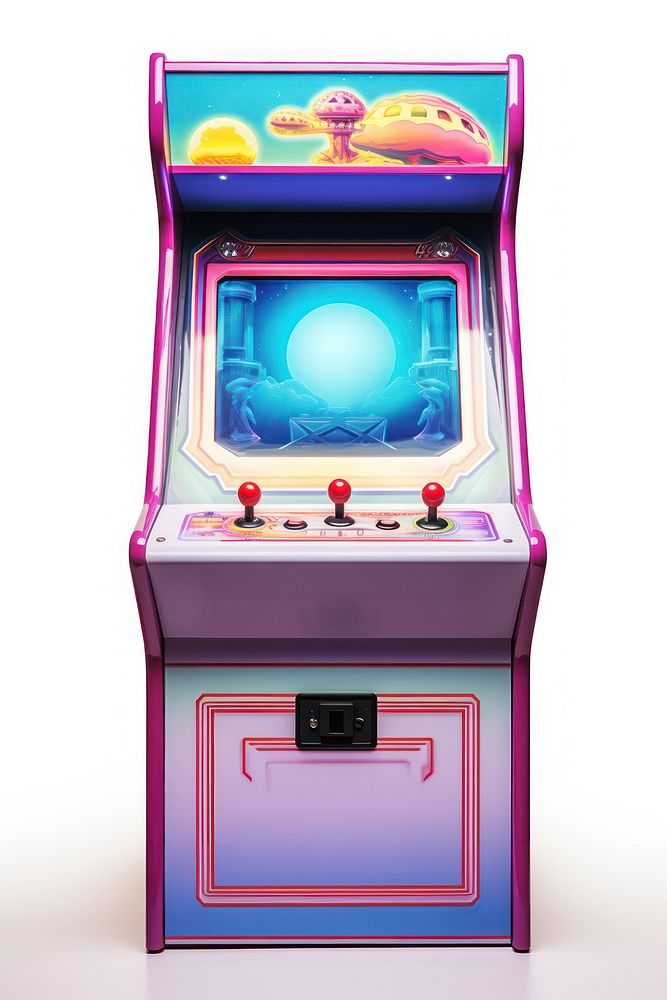 Game machine technology pinball cartoon | Free Photo - rawpixel