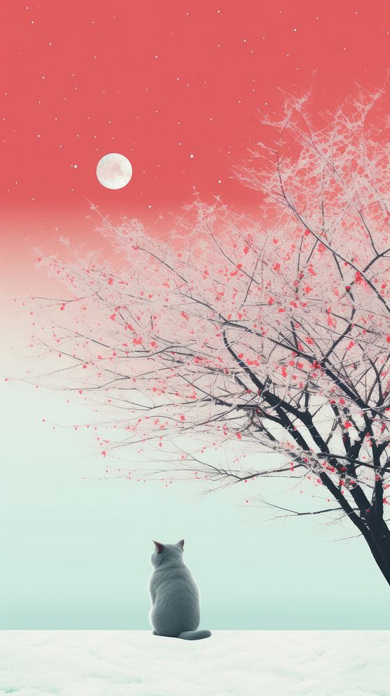 Tree snow outdoors nature. | Free Photo Illustration - rawpixel