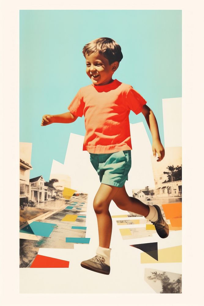 PNG Footwear portrait running collage. | Free Photo Illustration - rawpixel