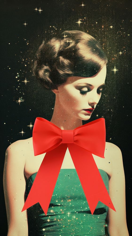 Portrait ribbon dress adult. | Free Photo Illustration - rawpixel