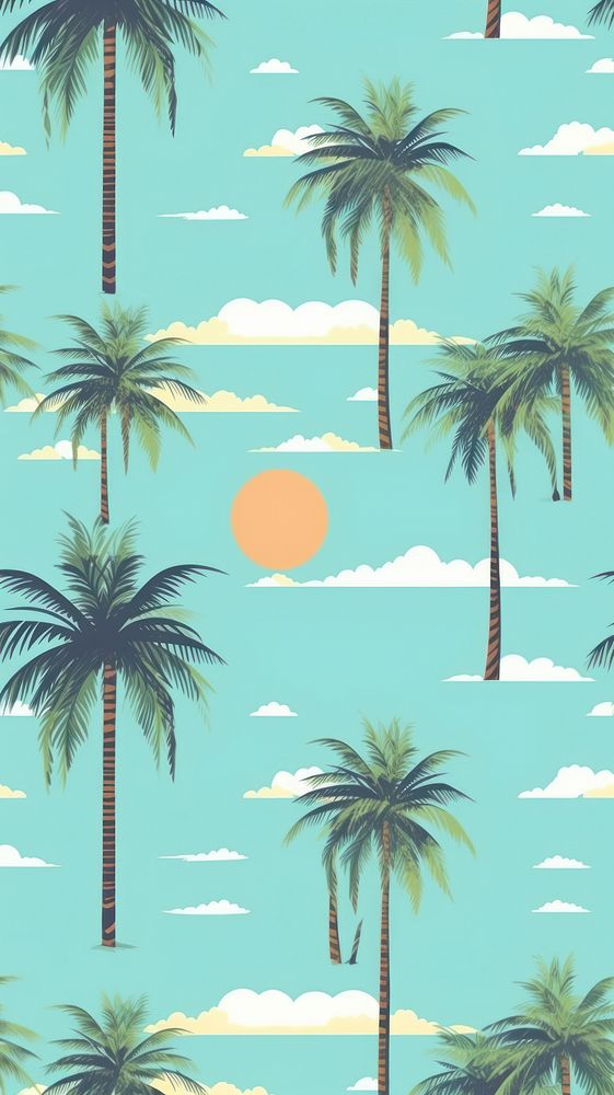 Beach backgrounds outdoors pattern. AI | Free Photo Illustration - rawpixel