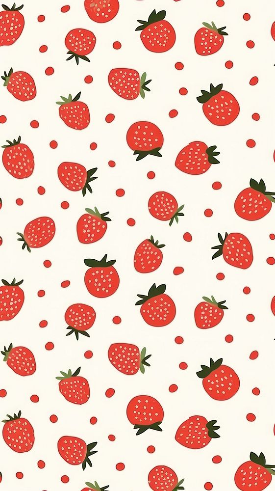 Strawberry strawberry pattern backgrounds. | Premium Photo Illustration ...