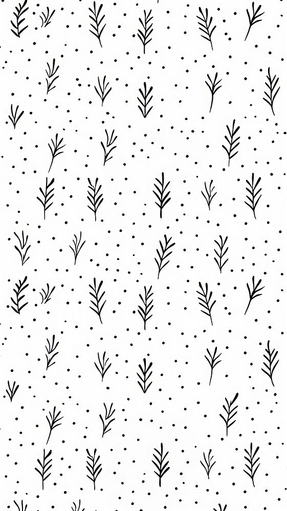 Line art christmas pattern backgrounds | Free Photo Illustration - rawpixel
