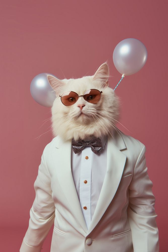 Cat wearing suit | Premium Photo - rawpixel