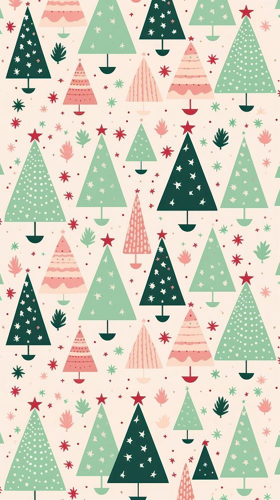 Christmas pattern backgrounds celebration. AI | Free Photo Illustration ...