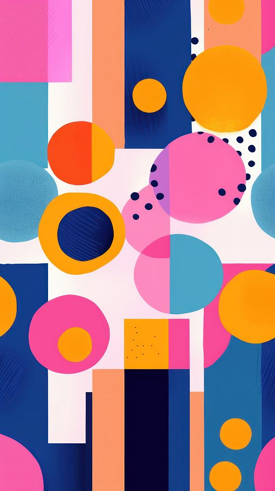 Geometric color blocked pattern shape | Premium Photo Illustration ...
