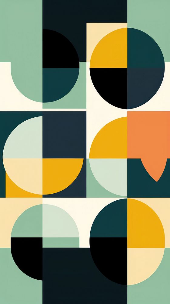 Geometric color blocked pattern shape | Free Photo Illustration - rawpixel