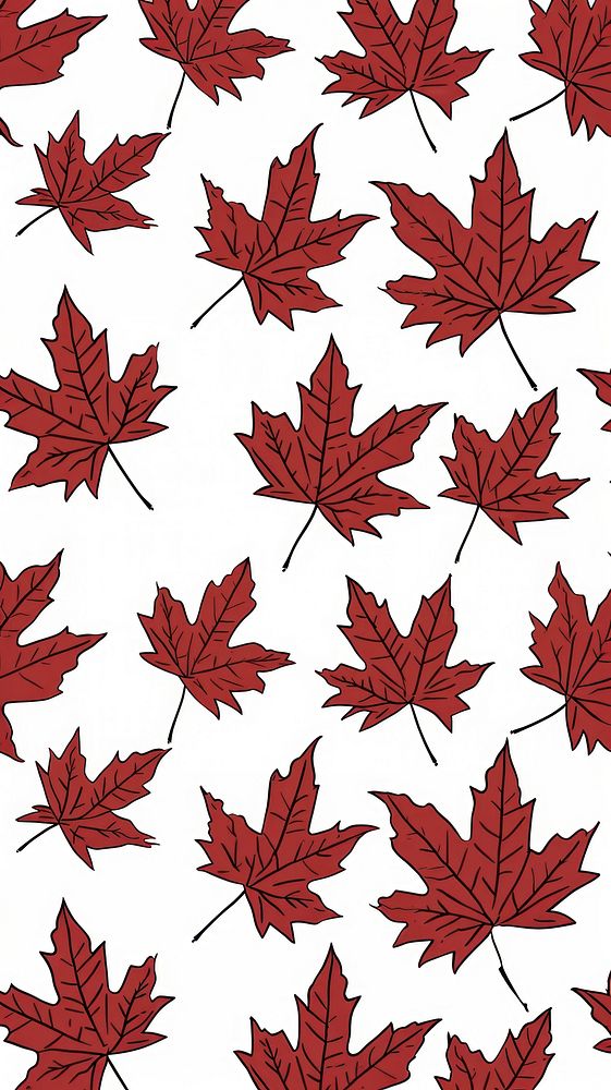 Maple leaf backgrounds wallpaper pattern. | Free Photo Illustration ...