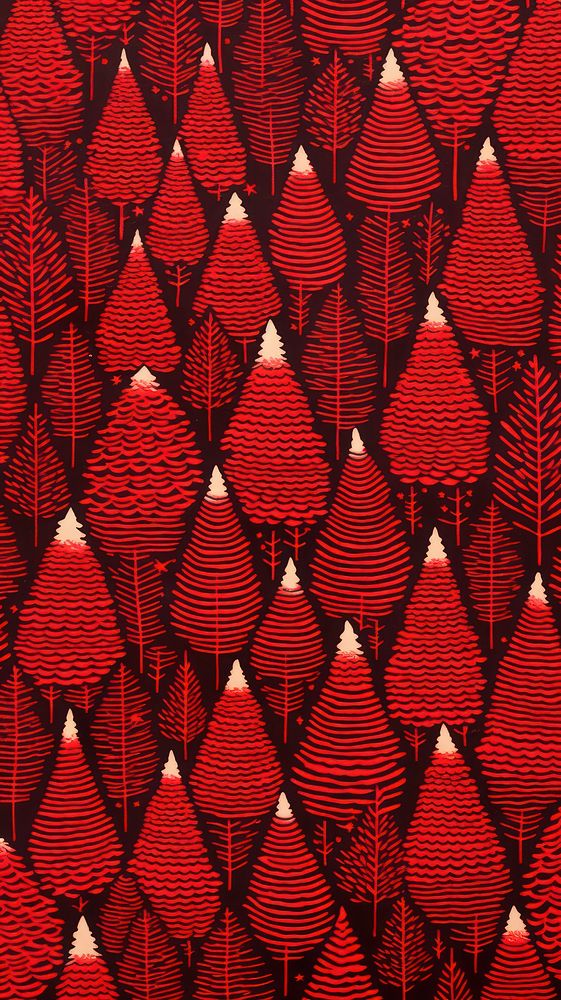 Christmas wallpaper pattern red backgrounds. | Free Photo Illustration ...