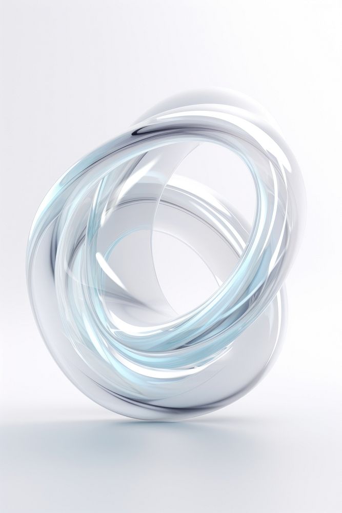 Spring coil shape jewelry silver | Free Photo Illustration - rawpixel