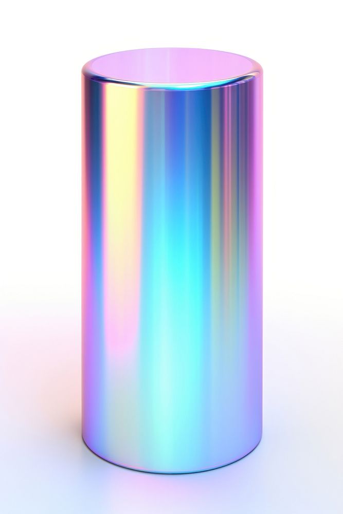 Cylinder shape cylinder white background | Free Photo Illustration ...
