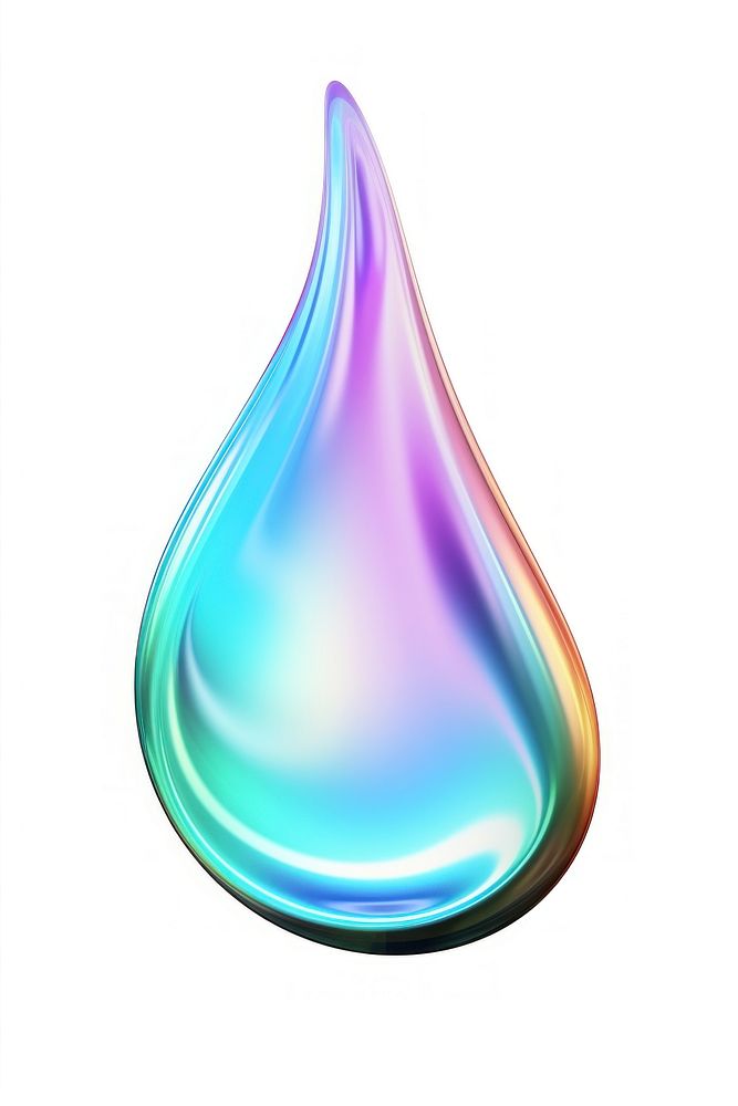 Solid water drop shape white | Free Photo Illustration - rawpixel