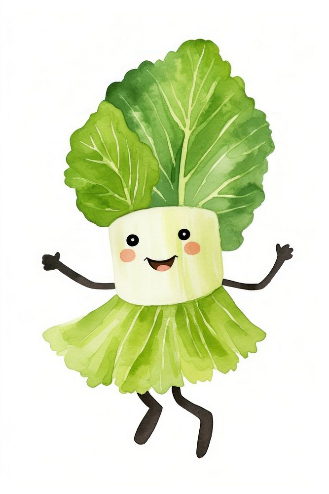 Celery dancing vegetable cabbage plant. | Free Photo Illustration ...