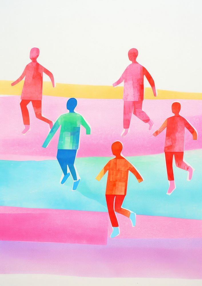 Children celebrating art painting drawing. | Free Photo Illustration ...