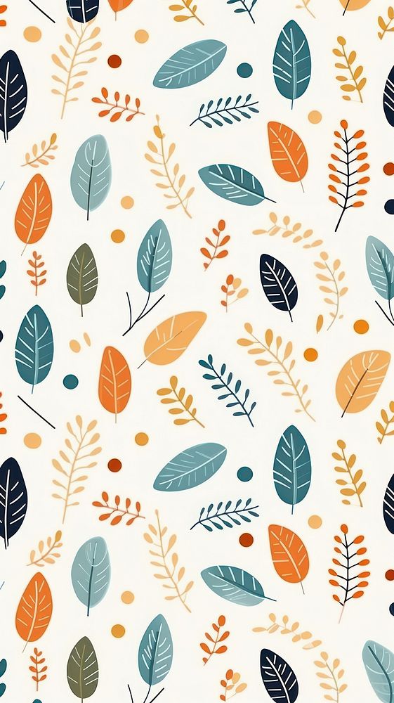 Leaf pattern backgrounds wallpaper. | Premium Photo Illustration - rawpixel
