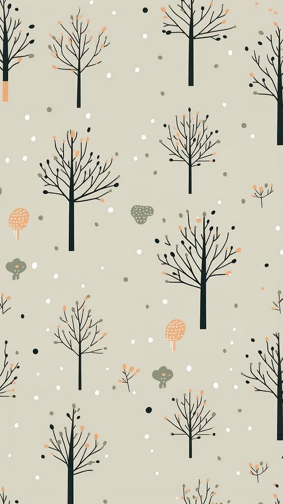 Tree pattern backgrounds wallpaper. | Free Photo Illustration - rawpixel
