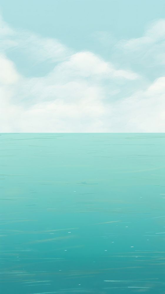 Sea backgrounds outdoors horizon. | Free Photo Illustration - rawpixel