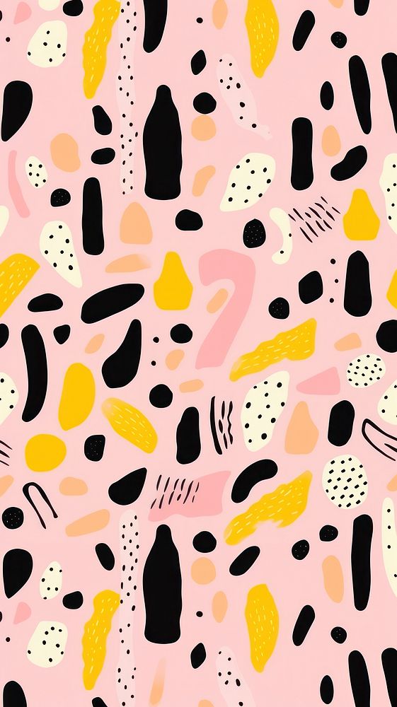 Sticker pattern backgrounds repetition. | Premium Photo Illustration ...