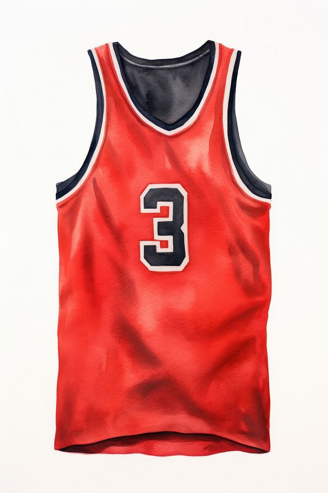 Basketball Jersey red black jersey | Premium Photo Illustration - rawpixel