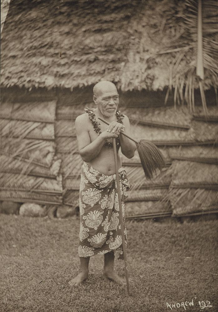 [Portrait elderly Polynesian man] (1891-1920) | Free Photo - rawpixel