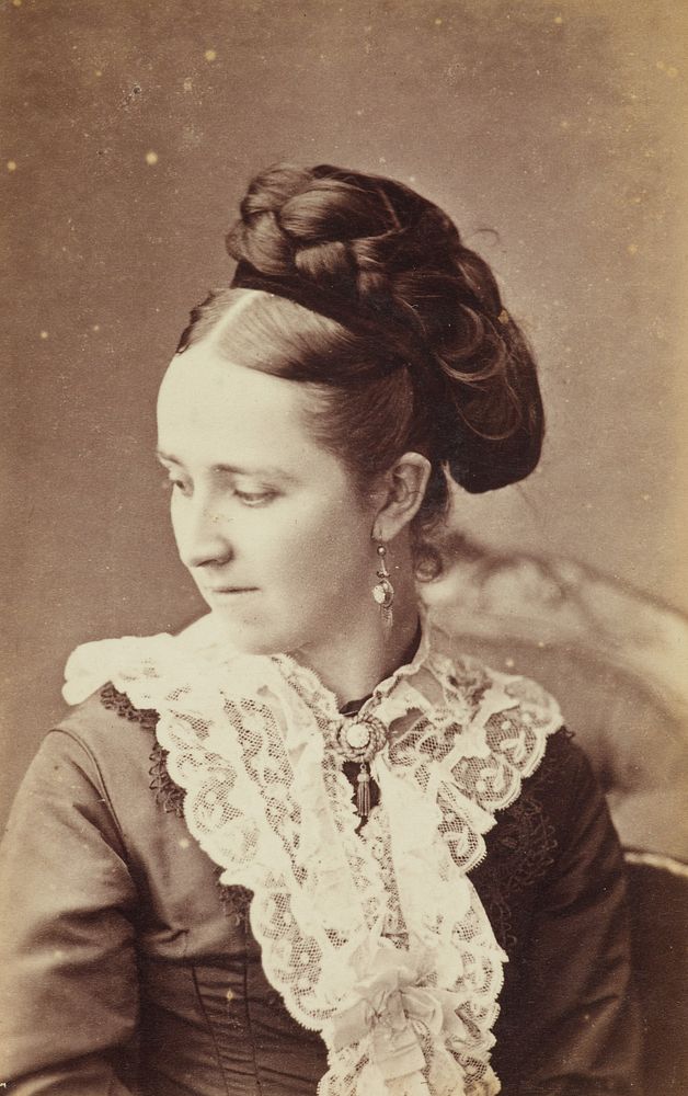 Portrait woman (1875-1885) Hemus and | Free Photo - rawpixel