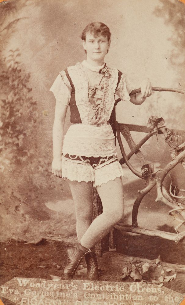 Eva Germaine - contortionist (c.1873 | Free Photo - rawpixel