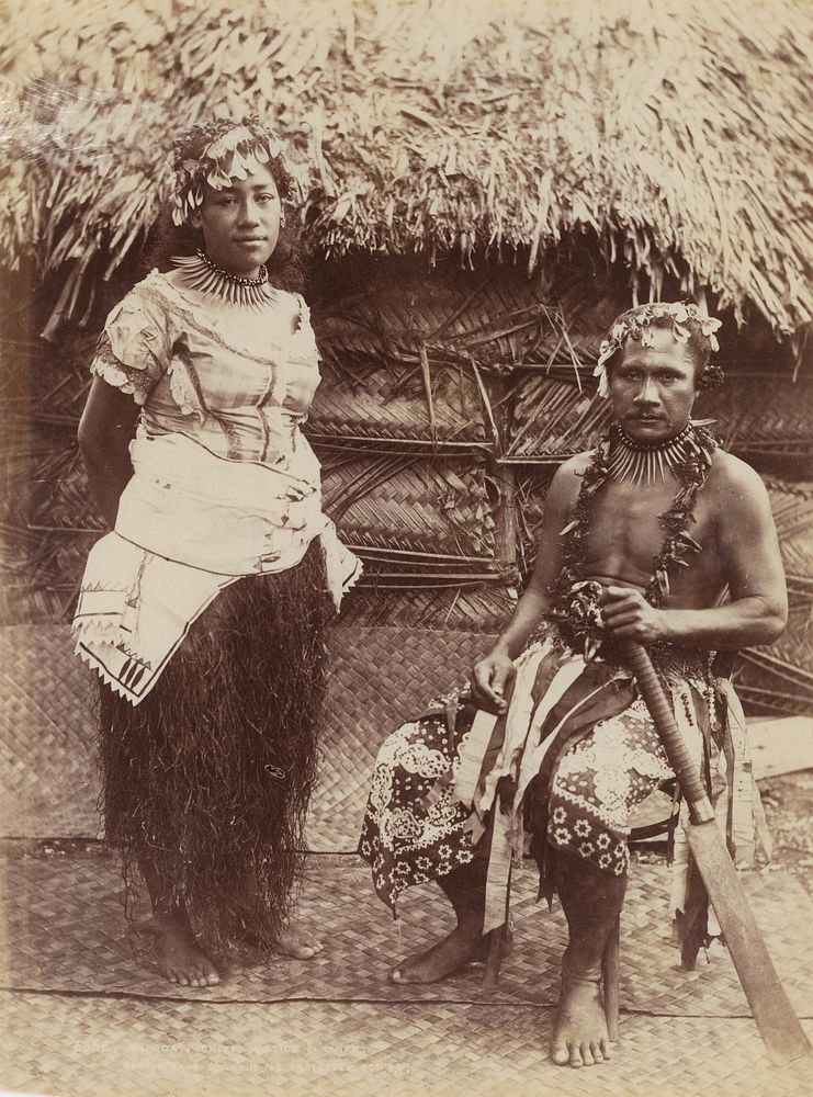 Samoan Chief Justice wife (circa | Free Photo - rawpixel