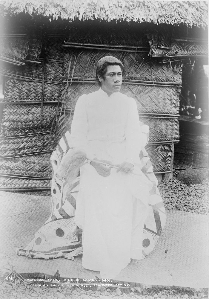 Malietoa Tanu, King Samoa Muir | Free Photo - rawpixel