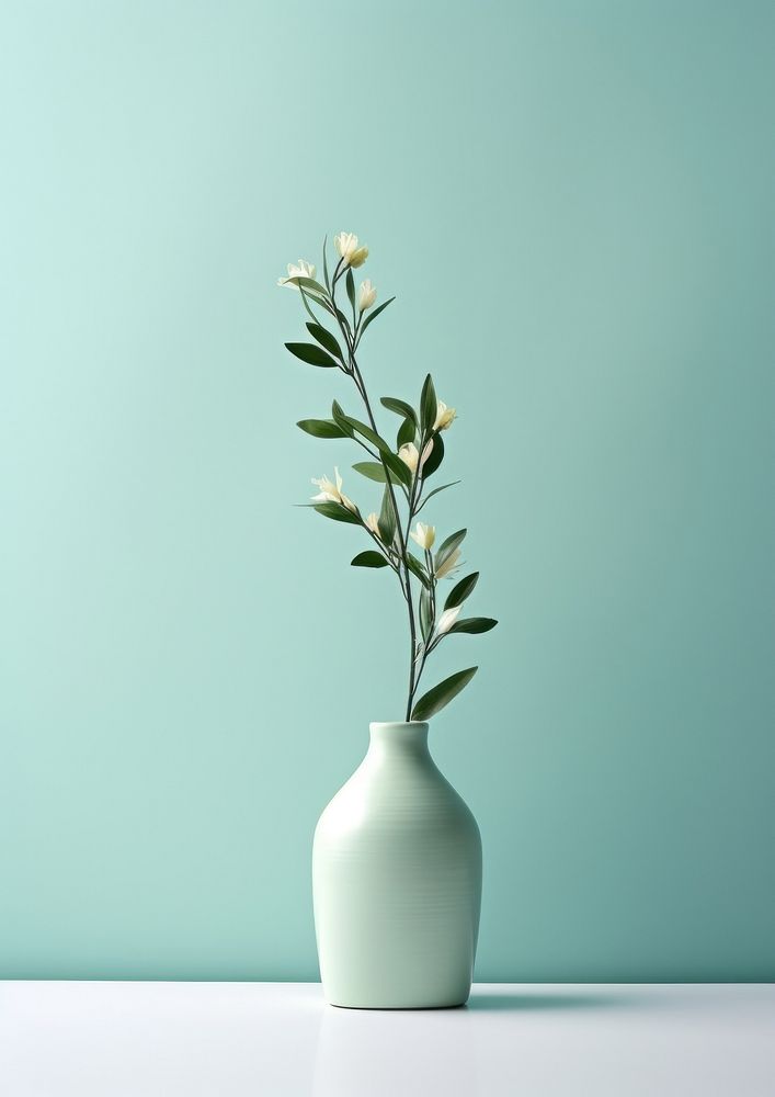 Minimal vase decoration flower plant. | Free Photo - rawpixel