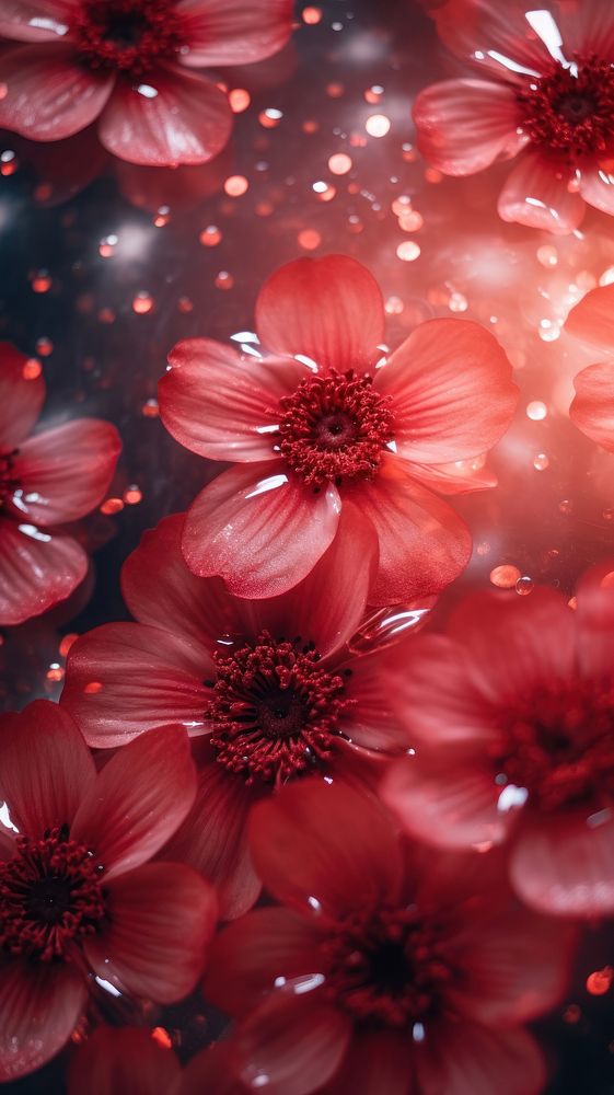 Red flower texture backgrounds petal | Premium Photo - rawpixel