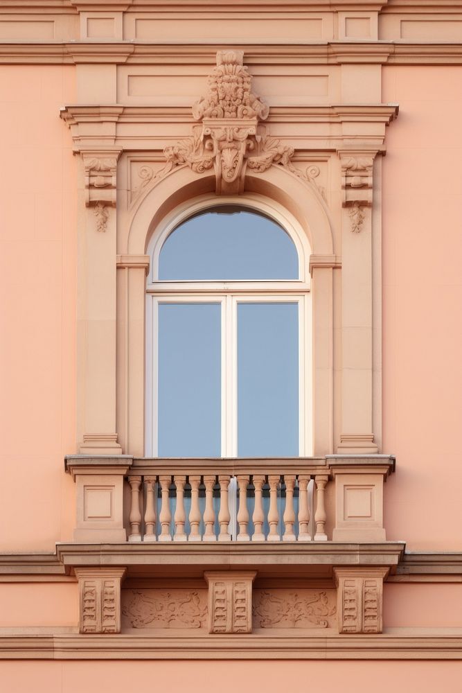 European building window architecture baluster. | Free Photo - rawpixel