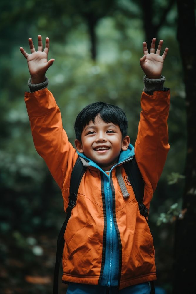 Asian young kid standing portrait | Free Photo - rawpixel