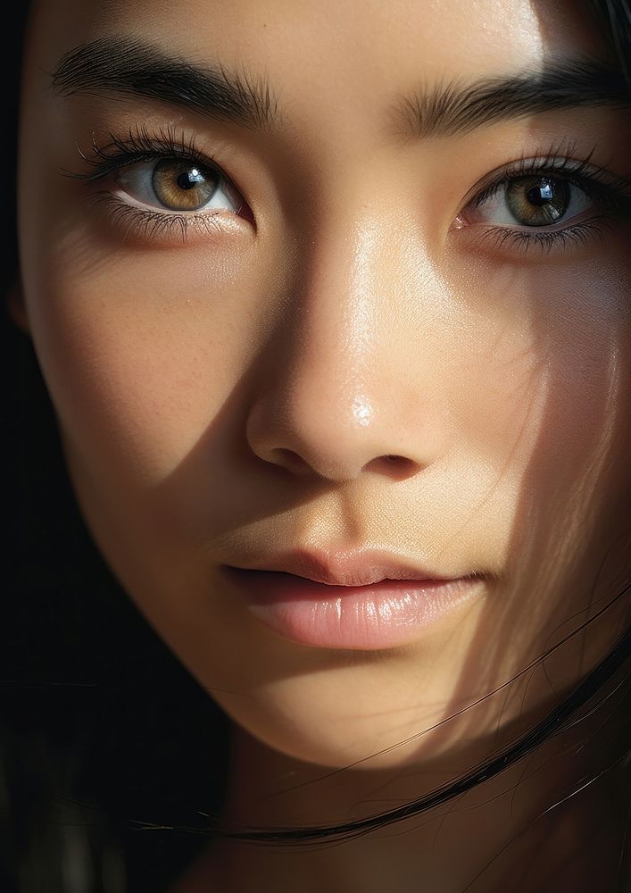 Asian woman eyebrow adult skin. | Premium Photo - rawpixel