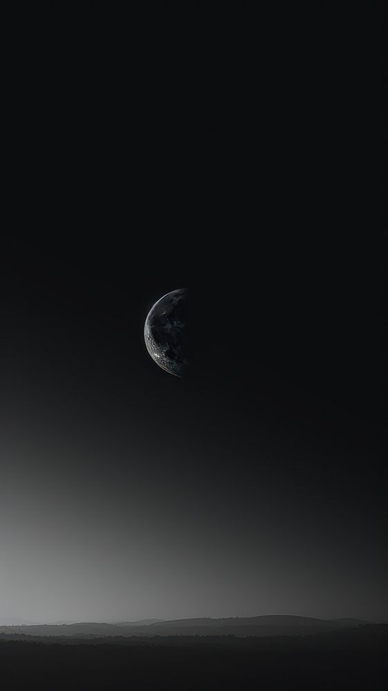 Moon astronomy outdoors nature | Premium Photo - rawpixel
