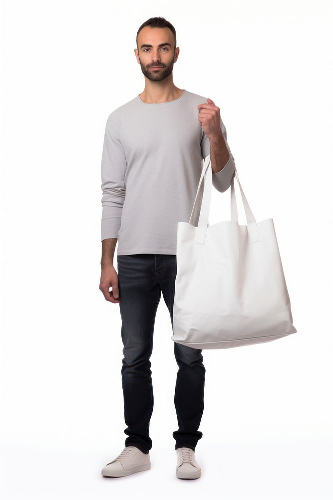 Human holding tote bag handbag | Free Photo - rawpixel