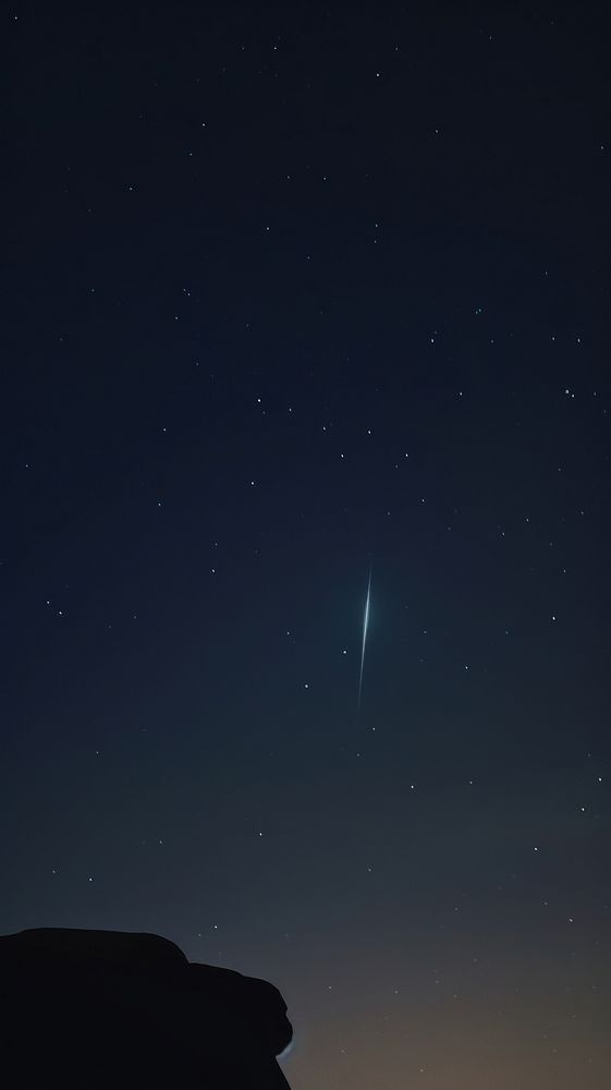 Shooting star astronomy outdoors nature. | Free Photo - rawpixel
