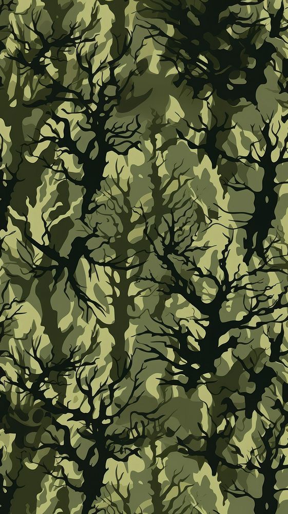 Tree camouflage pattern backgrounds plant | Premium Photo Illustration ...