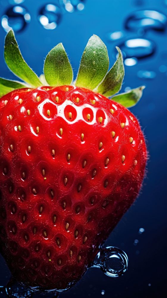 Strawberry strawberry fruit plant. AI | Free Photo - rawpixel