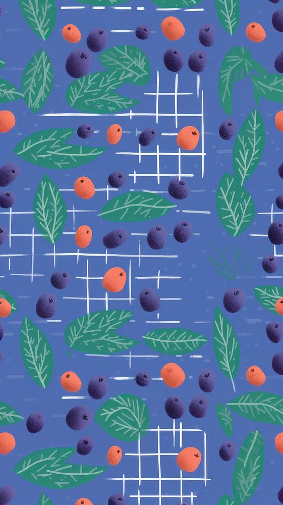 Minimal blueberry pattern backgrounds huckleberry. | Free Photo ...