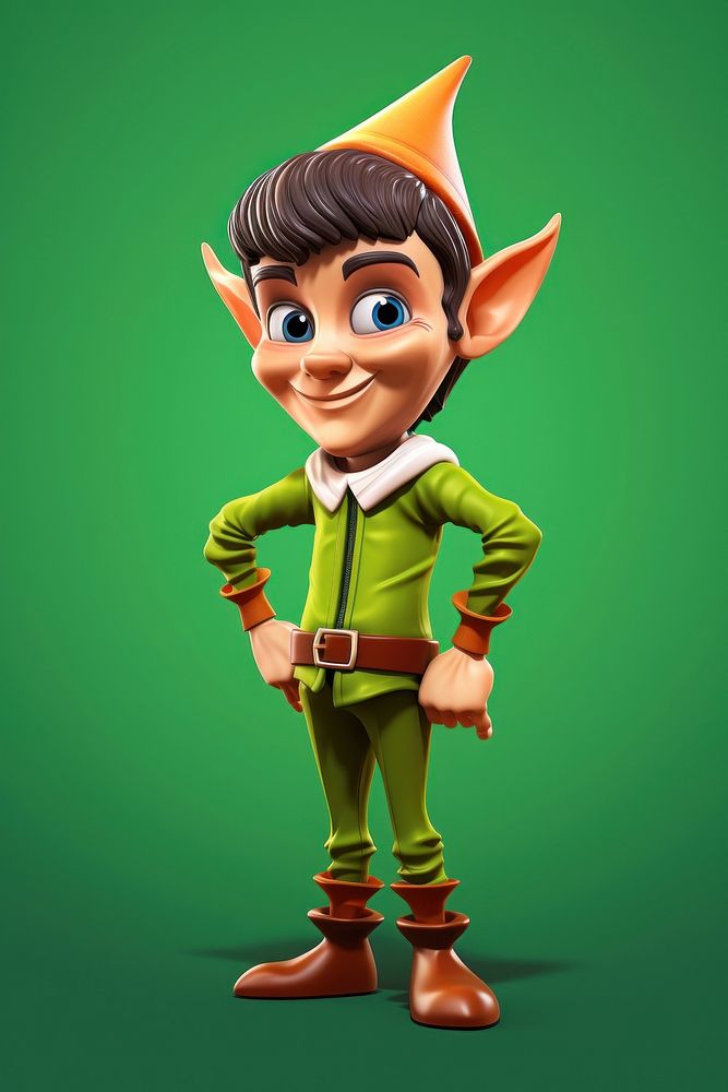 Elf full body cartoon toy | Premium Photo Illustration - rawpixel