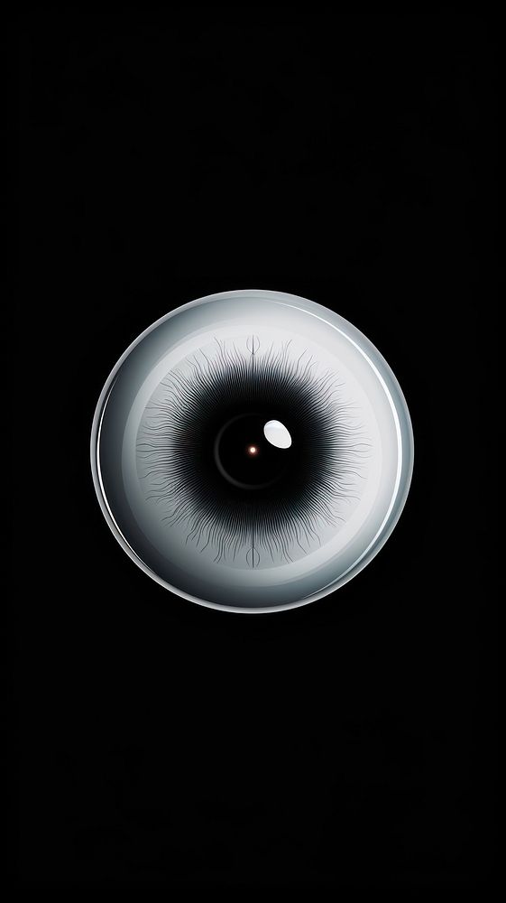 Eye ball black black background | Premium Photo Illustration - rawpixel