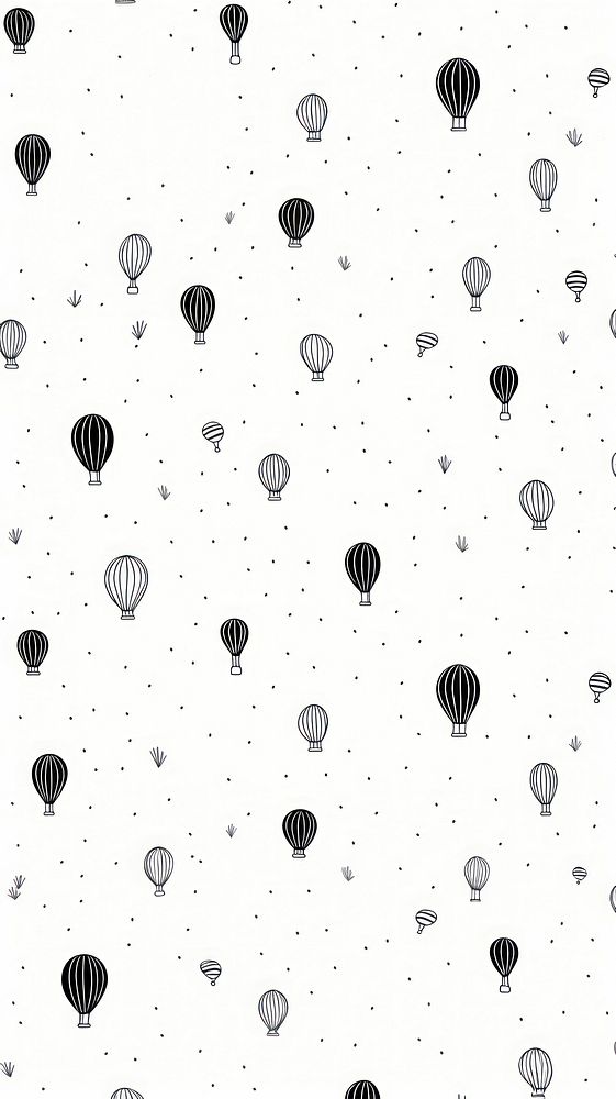Balloon pattern paper backgrounds. AI | Premium Photo Illustration ...
