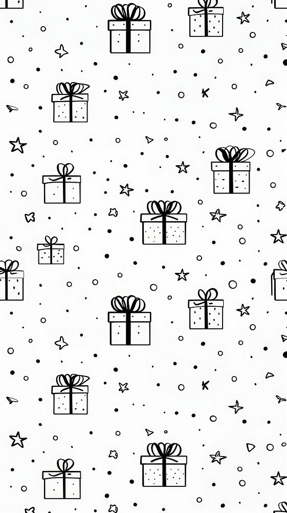 Gift pattern paper backgrounds. AI | Free Photo Illustration - rawpixel