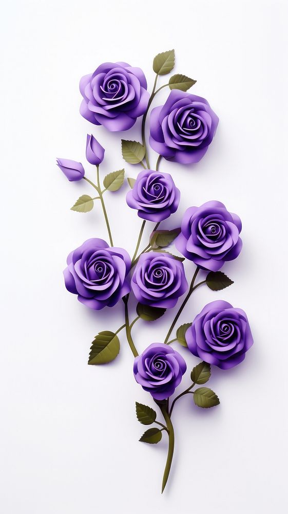 Violet rose flower plant white | Premium Photo - rawpixel