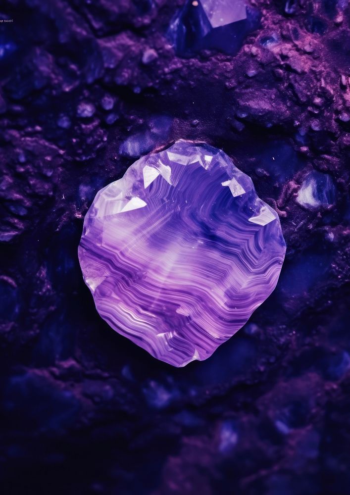 purple gem-stone wallpaper gemstone jewelry | Free Photo - rawpixel