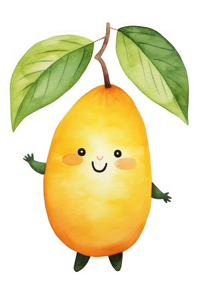 Mango dancing fruit plant food | Free Photo Illustration - rawpixel